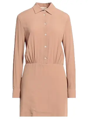 SEMICOUTURE Mini Shirt Dress - Pink