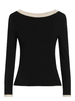 PIANURASTUDIO Knitted Sweater - Black