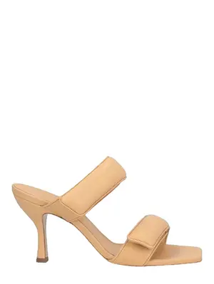GIA BORGHINI GIA BORGHINI Nappa Leather Sandals Beige
