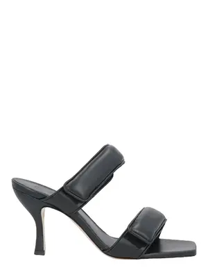 GIA BORGHINI GIA BORGHINI Nappa Leather Sandals Black