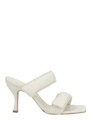 GIA BORGHINI GIA BORGHINI Nappa Leather Sandals White