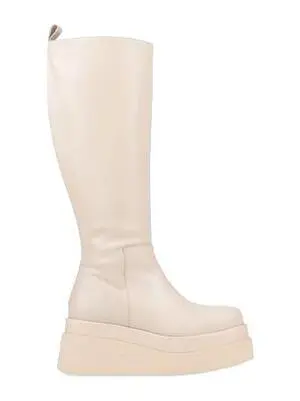 PALOMA BARCELO Soft Leather Boots - Beige