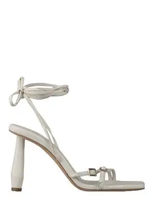 ILIO SMERALDO Sandals In Leather With Ties
