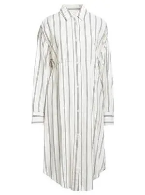 MAISON MARGIELA Midi Shirt Dress - White