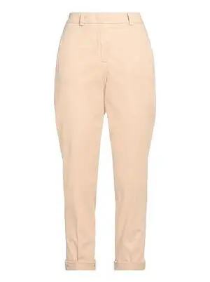 Peserico Tapered Twill Pants - Beige