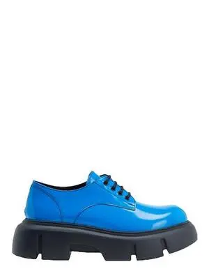 8 BY YOOX Polished Chunky Lace-up Shoes - Blue