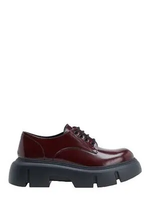 8 BY YOOX Polished Chunky Lace-up Shoes - Red