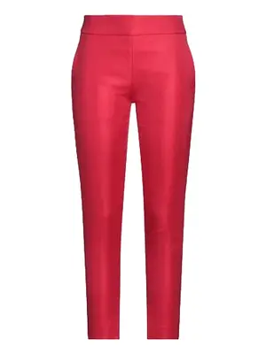 Moschino Tapered Twill Pants - Red