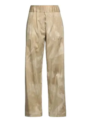 Erika Cavallini Straight Leg Pants - Beige