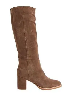 8 BY YOOX Split Leather Mid-heel Boot - Grey