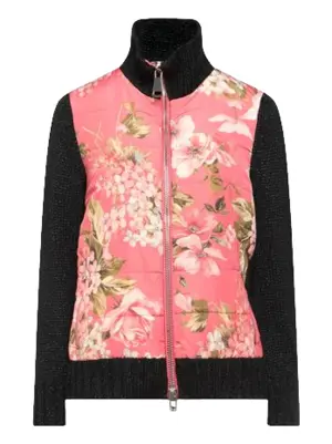 VDP VIA DELLE PERLE Knitted Bomber Jacket