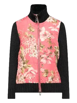 VDP VIA DELLE PERLE Knitted Bomber Jacket