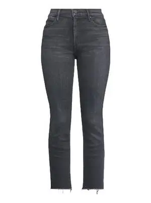 MOTHER Insider Crop Jeans - Black