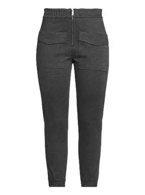 DONDUP Viscose, Polyamide, Elastane Jersey Pants - Grey
