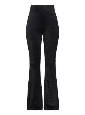AMBUSH Flared Knit Pants - Black
