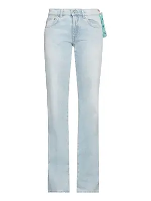 OFF-WHITE™ Straight Leg Jeans - Blue
