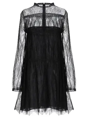Valentino Garavani Mini Flared Dress - Black