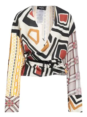 Dsquared2 Wrap Top - Mandarin