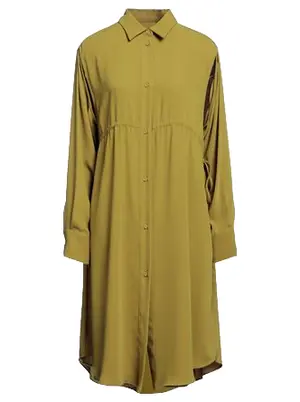 MAISON MARGIELA Mini Shirt Dress - Green