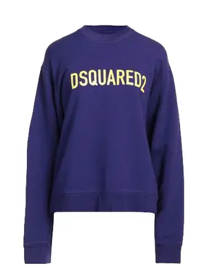Dsquared2 Cotton-elastane Sweatshirt - Purple