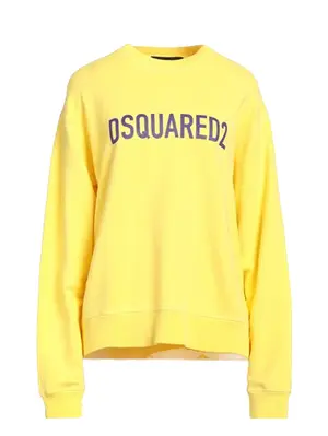 Dsquared2 Cotton-elastane Sweatshirt - Yellow