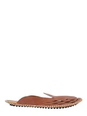 MAISON MARGIELA Leather Mules - Brown