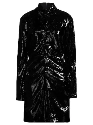 Isabel Marant Mini Sequined Dress - Black