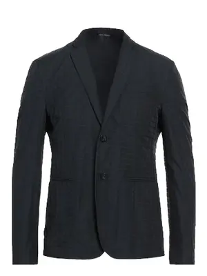 Emporio Armani Single-breasted Blazer - Black