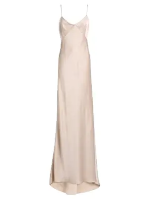Max Mara Maxi Gown Beige