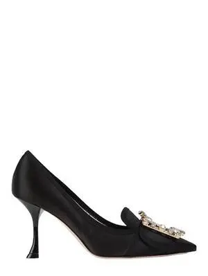 ROGER VIVIER Pumps With Appliqués - Black