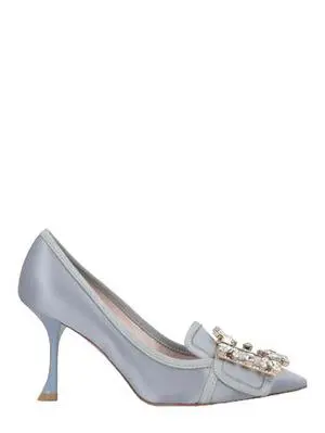 ROGER VIVIER Pumps With Appliqués - Blue
