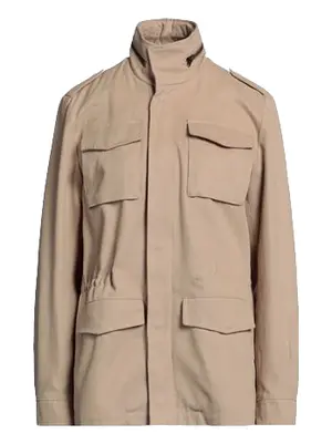 MP MASSIMO PIOMBO MP MASSIMO PIOMBO Cotton Casual Jacket Beige