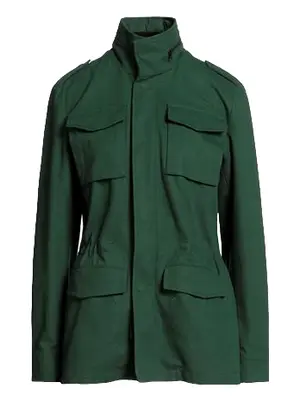 MP MASSIMO PIOMBO MP MASSIMO PIOMBO Cotton Casual Jacket Green