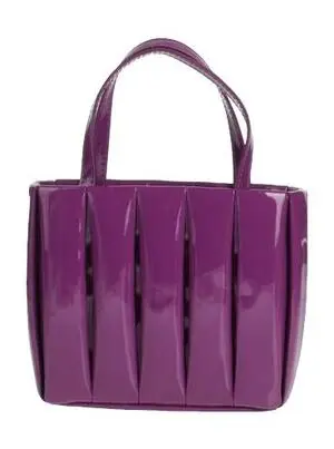 THEMOIRE Textile Fibers Handbag - Purple