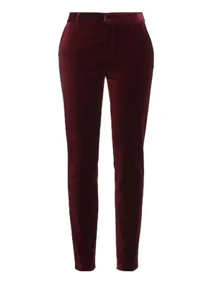 Dsquared2 Velvet Tapered Pants - Red
