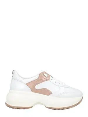 Hogan Soft Leather Sneakers - White