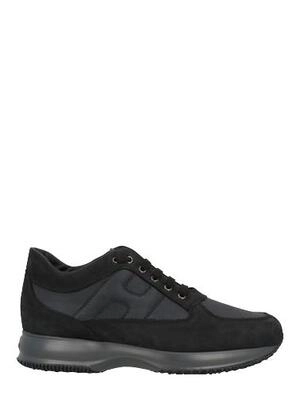 Hogan Sneakers Size Soft Leather - Black