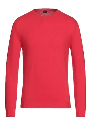 MP MASSIMO PIOMBO Mid-Weight Merino Wool Sweater Red