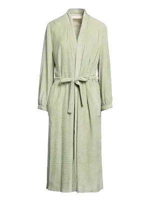 Momoni Viscose Overcoat Green