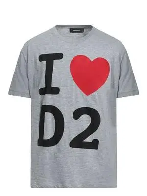 Dsquared2 T-shirt Size Cotton, Viscose - Grey