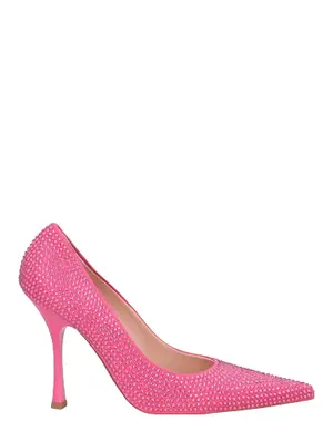 LIU •JO Leonie Hanne X Rhinestone Pumps - Magenta