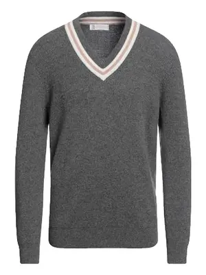Brunello Cucinelli Sweater In Cashmere Grey
