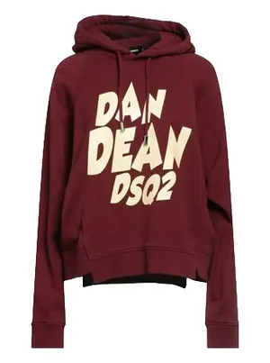 Dsquared2 Sweatshirt In Cotton And Elastane - Red