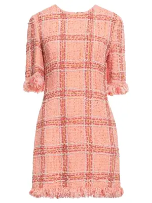 Elisabetta Franchi Mini Dress - Salmon Pink
