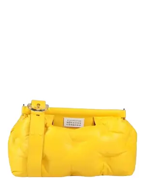 MAISON MARGIELA Woman Clutch White Size - Ovine Leather Yellow