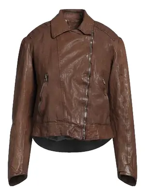 MASTERPELLE Jacket Soft Leather - Brown
