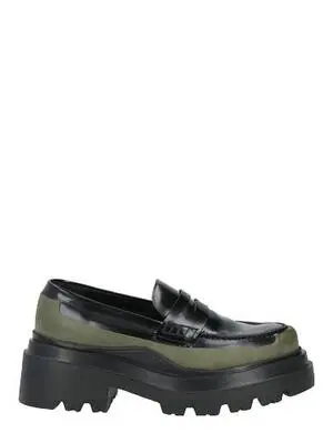 Plan C Chunky Loafers - Black