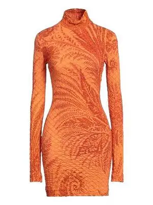 Etro Mini Bodycon Dress - Orange