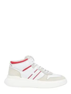 Hogan Leather High-top Sneakers - White