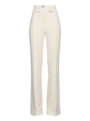 Elisabetta Franchi Flared Essential Pants Beige